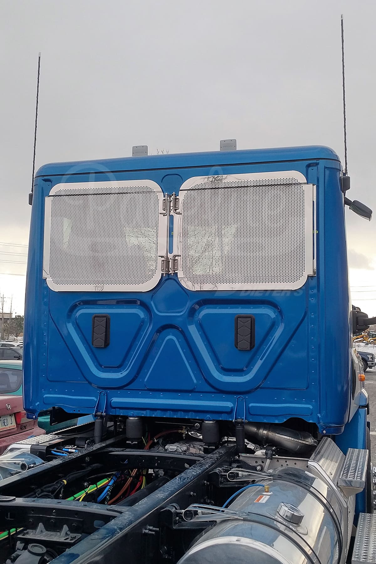 REAR WINDOW GUARD - CASCADIA DAYCAB - Panelite